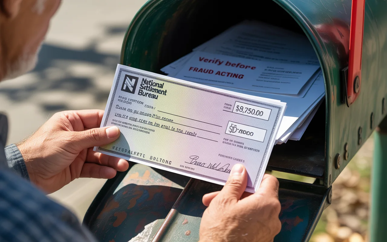 Is That Settlement Check Real? Don't Cash It Yet